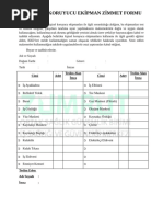 ZİMMET FORMU | PDF