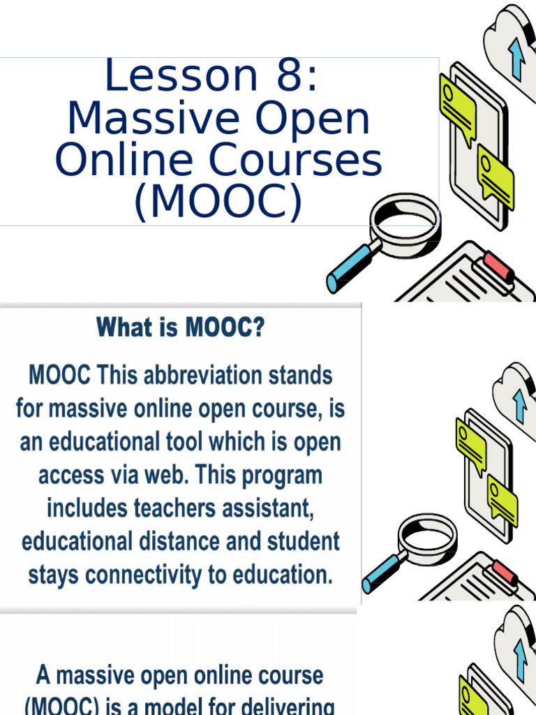 Lesson 8 - MOOC | PDF