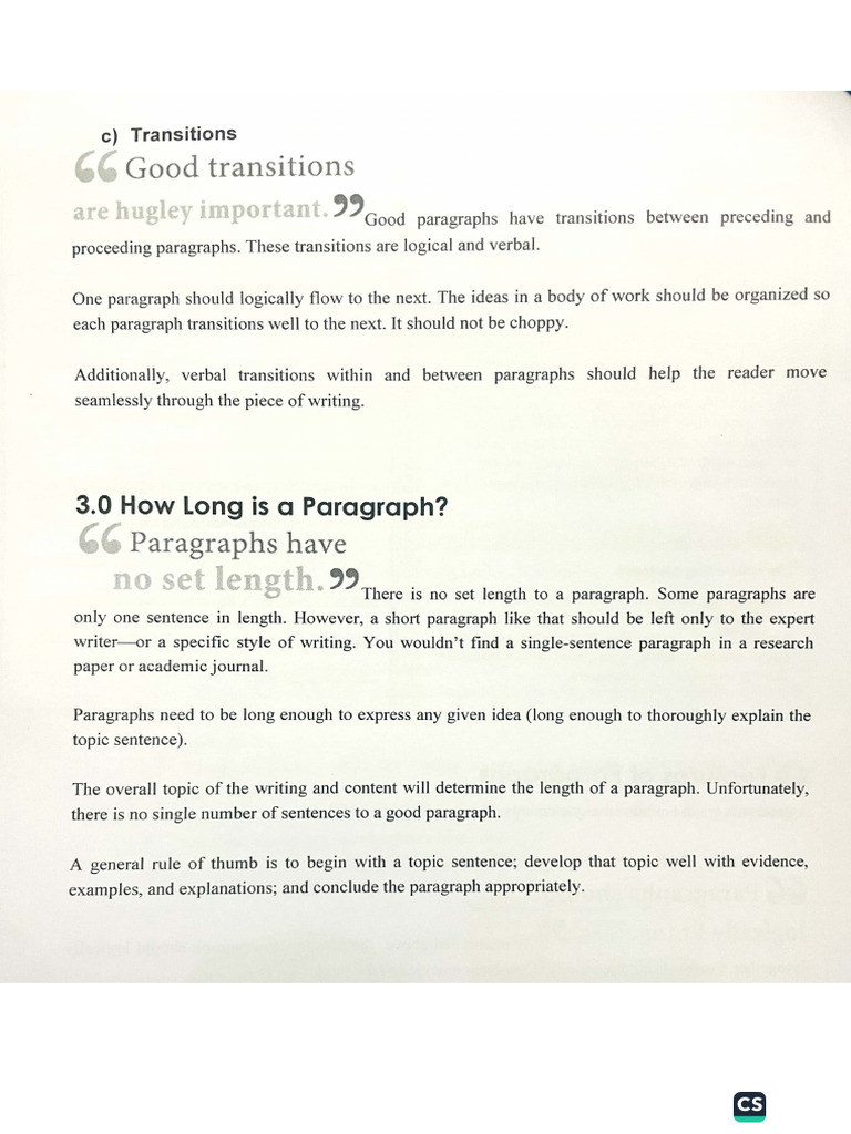 Writing-Paragraph - 1 | PDF