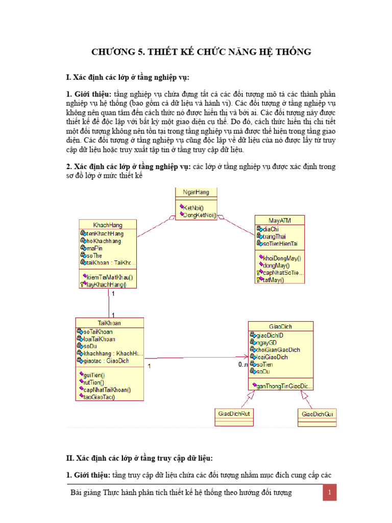 PTTK HDT - Lab4 - Thiet Ke Chuc Nang He Thong | PDF