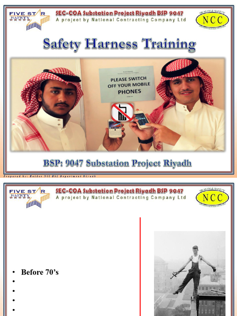Fall Protection and Harness Training Guide | PDF | Safety