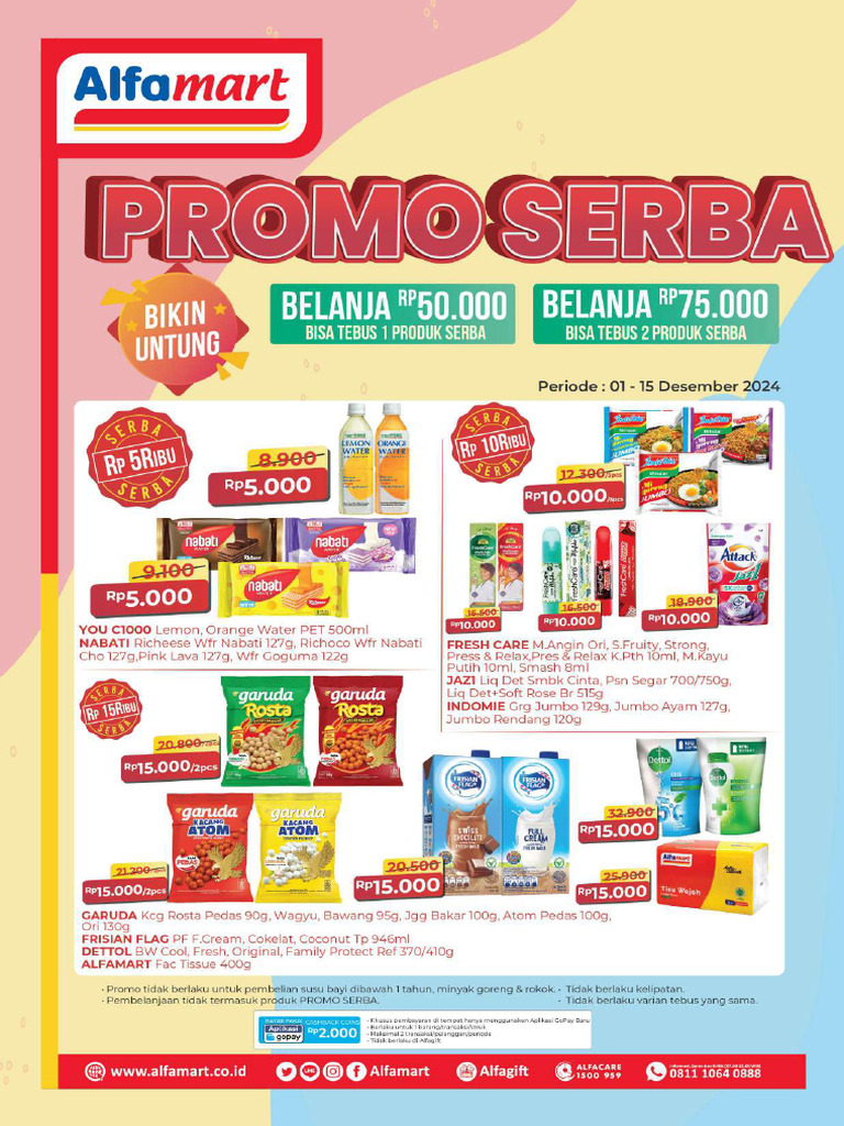 POP A4 Alprom Periode 01-15 Desember 2024 | PDF