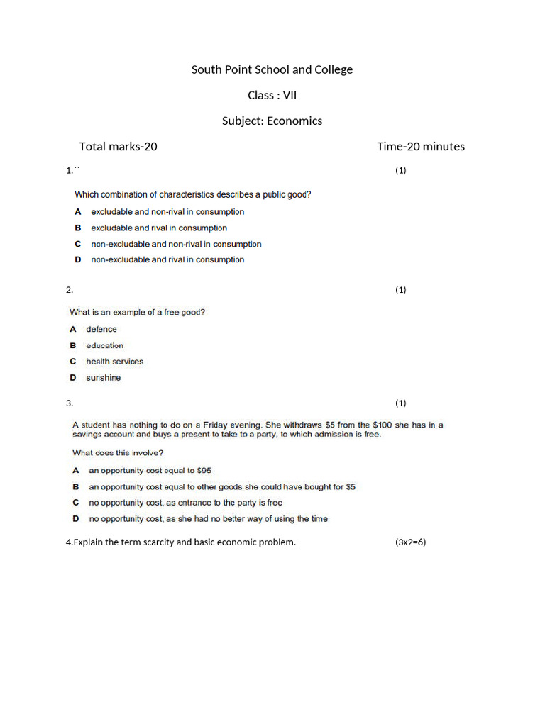 SPSC 7, CT-1 qs | PDF