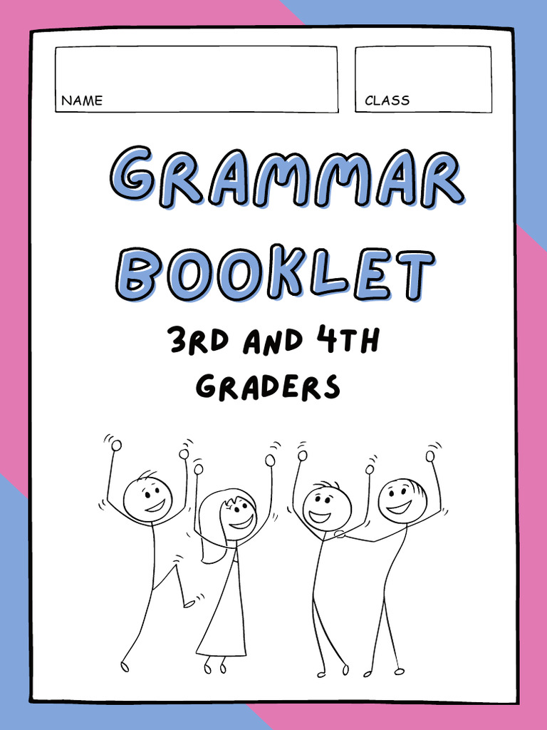 Grammar Workbook for 3rd and 4th Graders | PDF | Part Of Speech ...