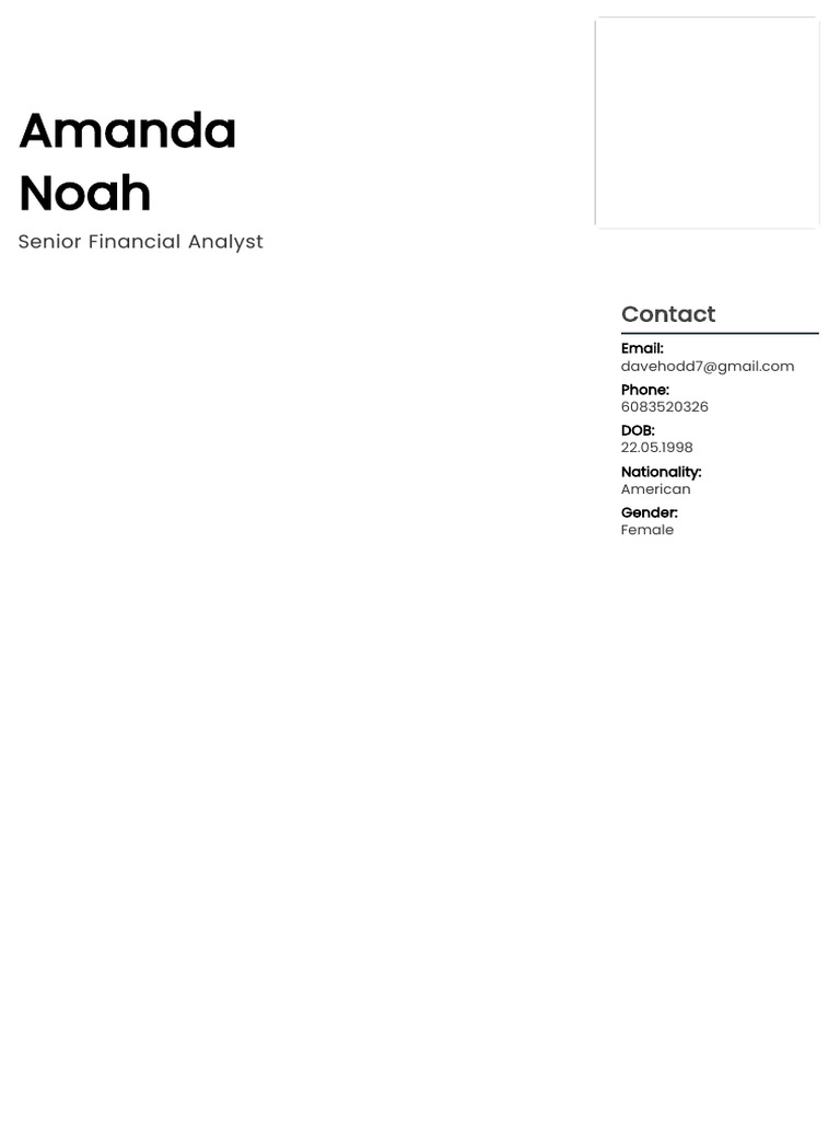 Amanda Resume 525 | PDF