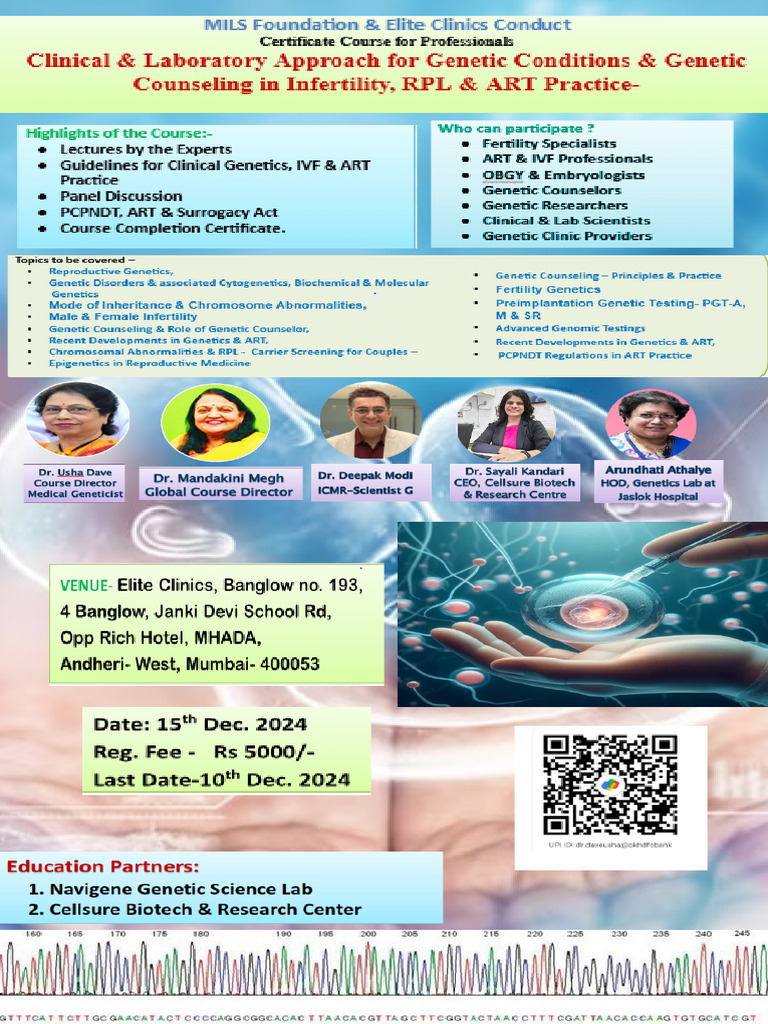 Clinical & Laboratory Approach For Genetic Conditions & Genetic ...