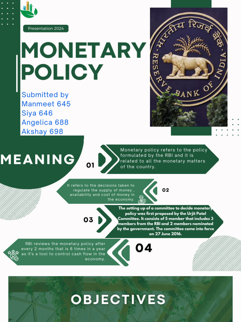 Monetary policy presentation research trends | PDF | Monetary Policy ...