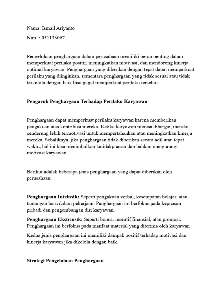 Tugas 2 Hubungan Industrial | PDF