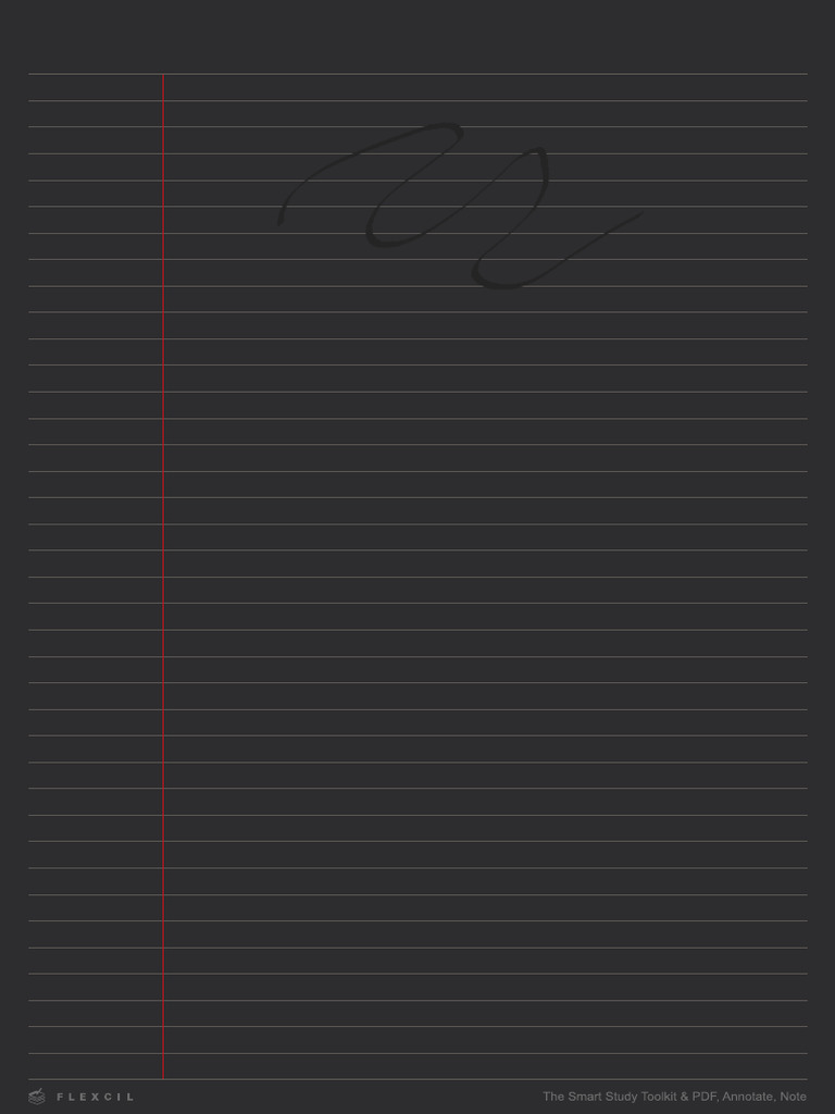 Flexcil Note A4 Legal DG | PDF