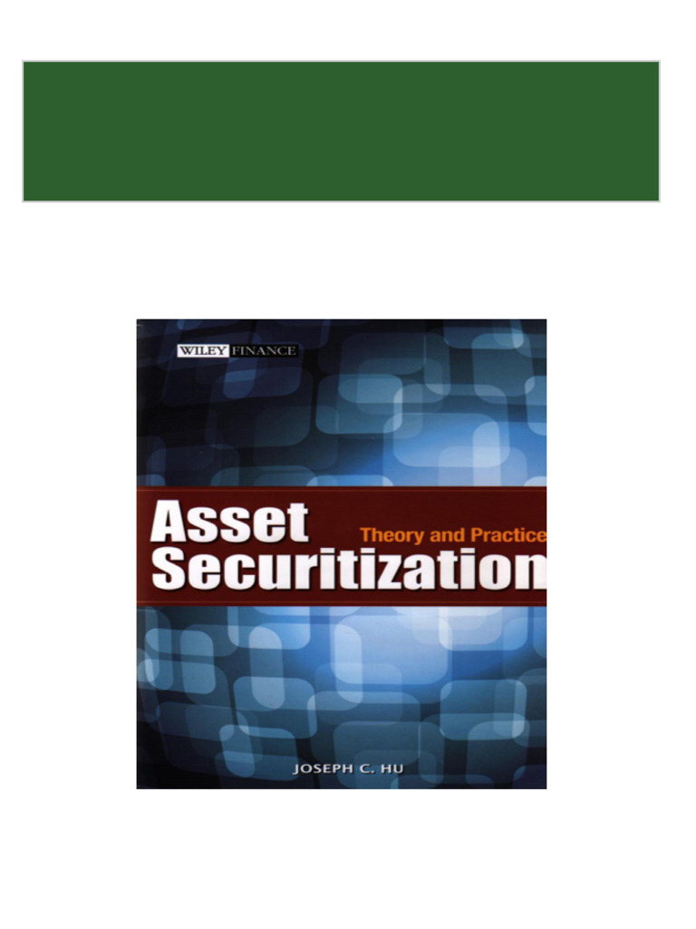Where can buy Asset Securitization Theory and Practice 4 8=8AB@0B @ ebook with cheap price | PDF ...