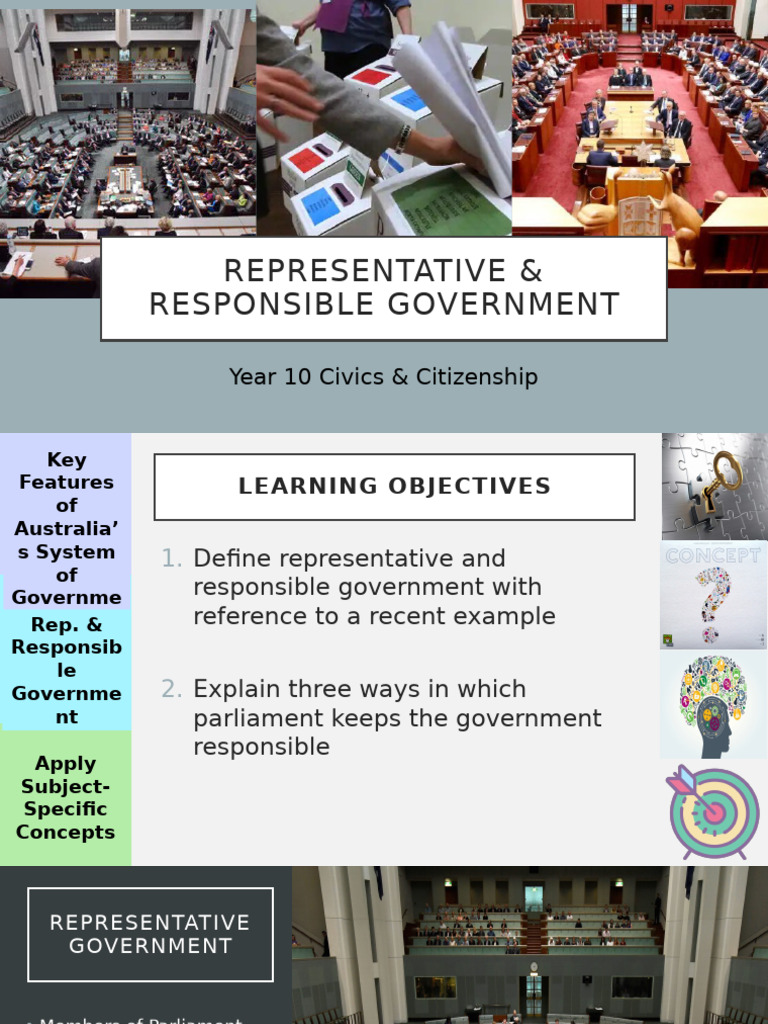 Representative & Responsible Government No Vids | PDF | United States ...