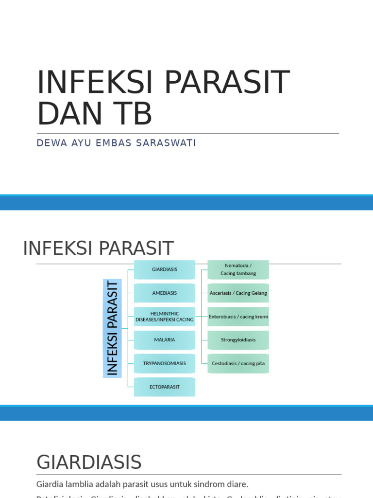 Infeksi Parasit Dan Tb | PDF