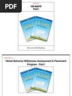 VB-MAPP Assessment Interpretation Guide | PDF | Individualized ...