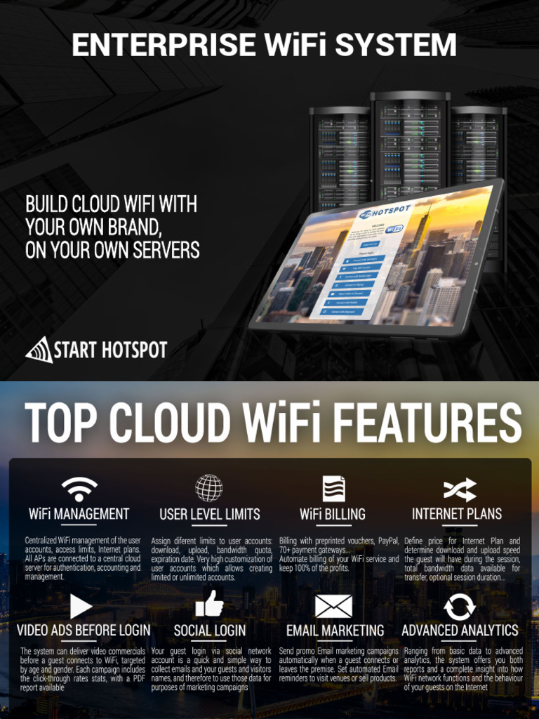 Enterprise WiFi System | PDF | Cloud Computing | Wi Fi