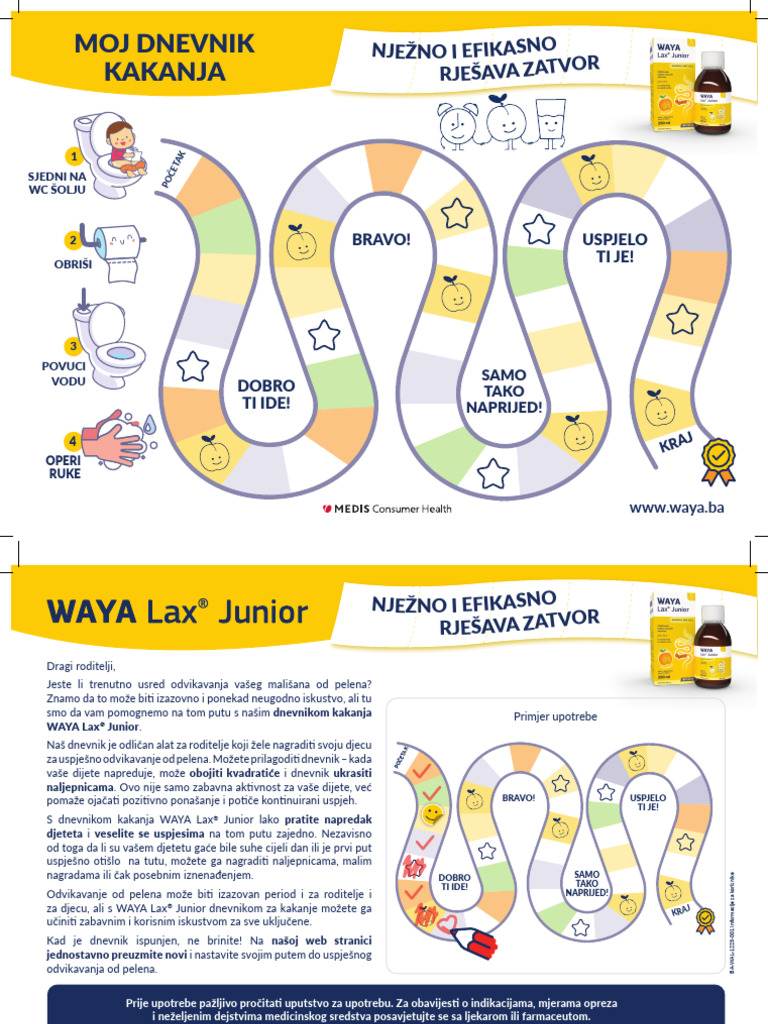 Besplatan Dnevnik Kakanja WAYA Lax Junior BA | PDF