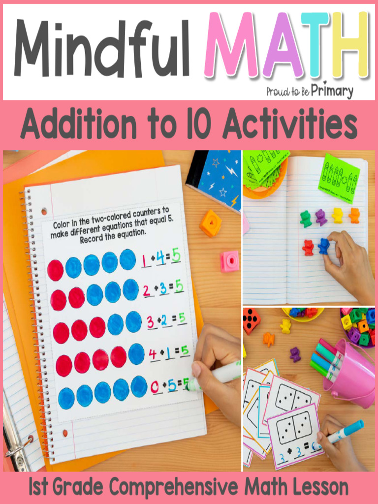 Mindful Math: Addition to 10 Activities | PDF | Mathematics | Learning