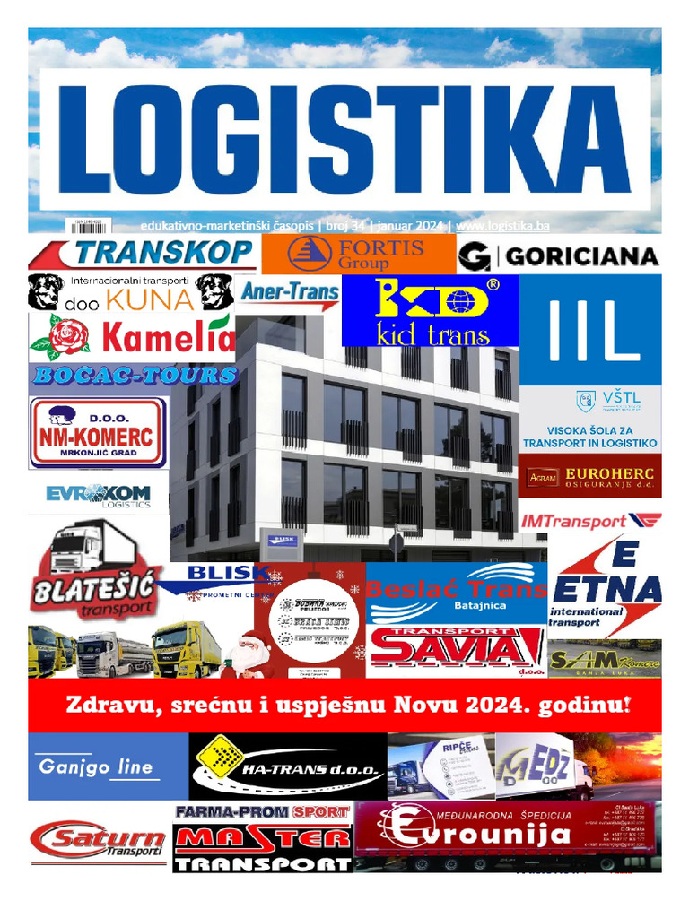 Časopis Logistika januar 2024 | PDF