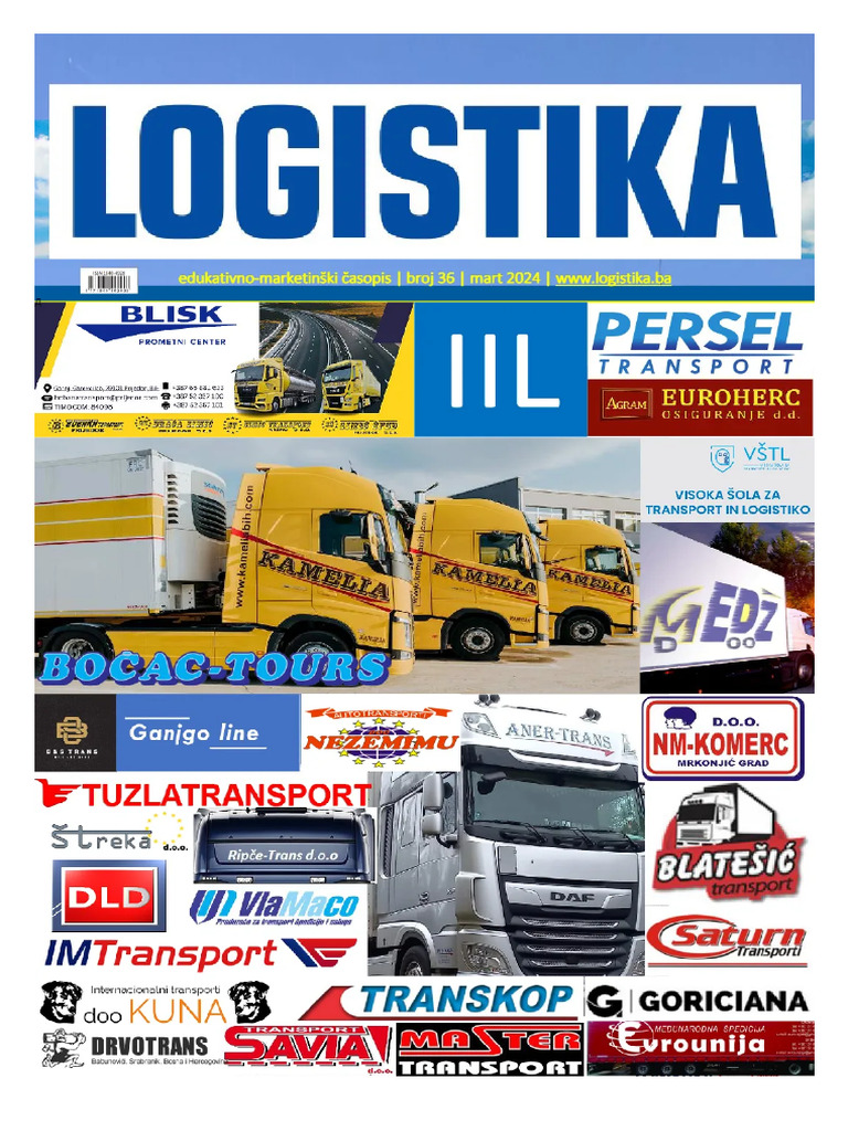 Časopis Logistika mart 2024 | PDF