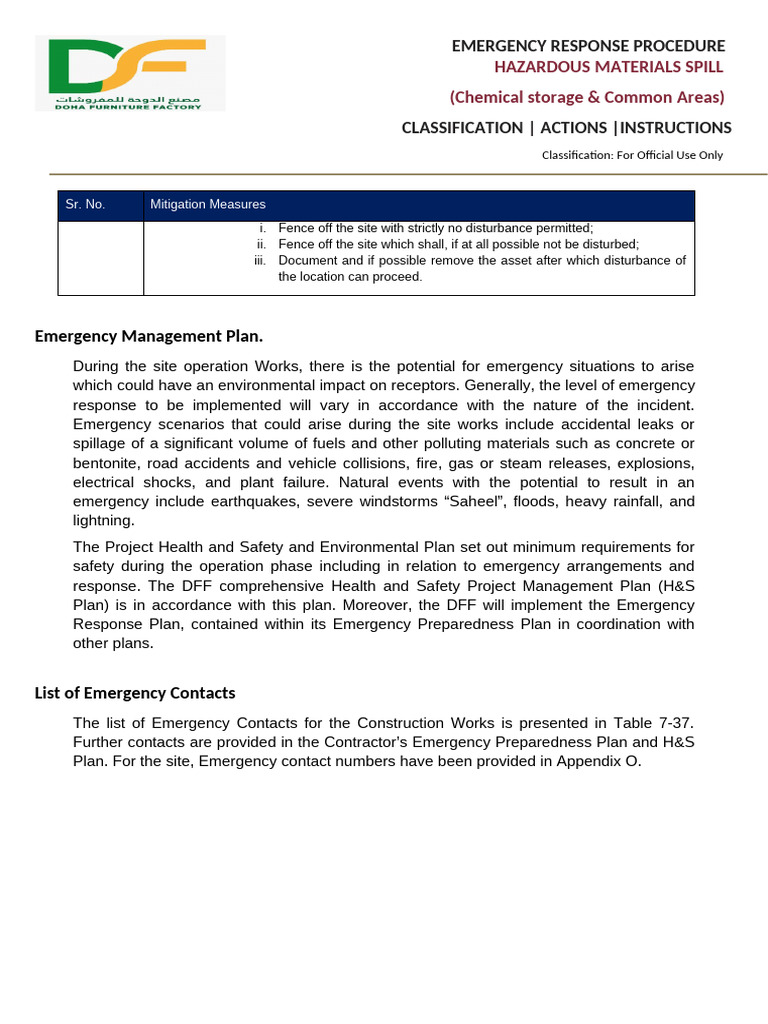 Emergency Response Procedure | PDF | Emergency | Emergency Management