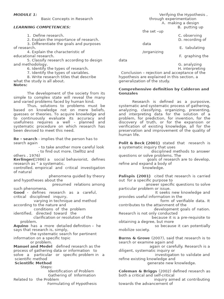 Practical Research | PDF | Knowledge | Hypothesis