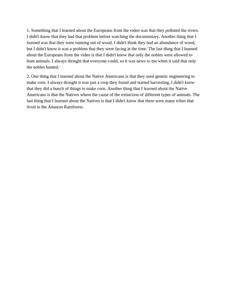 America Before Columbus Questions | PDF