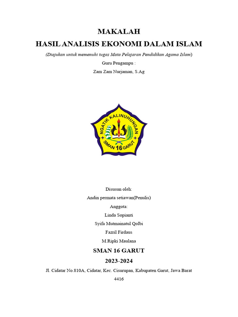Makalah PAI Kelompok 5 Rev | PDF