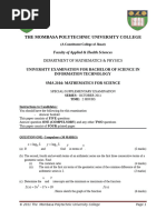 2023 NESA Mathematics Exam Paper | PDF | Equations | Mathematics