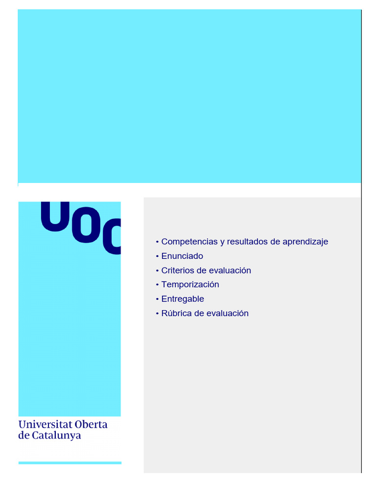 Pec 3 - Fundamentos | PDF | Evaluación | Sicología