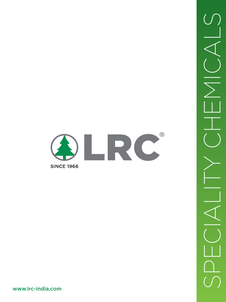 Specialty Chemicals for Construction | PDF