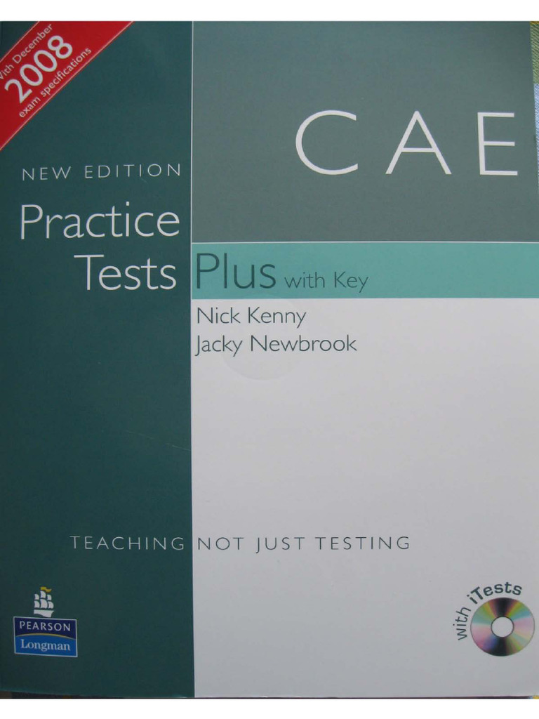 CAE New Edition Practice Tests Plus (Book With Key) | PDF