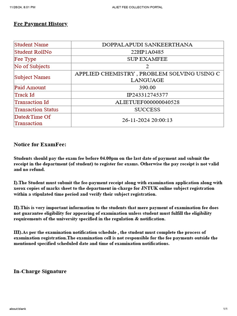 Keerthi Supply Receipt | PDF