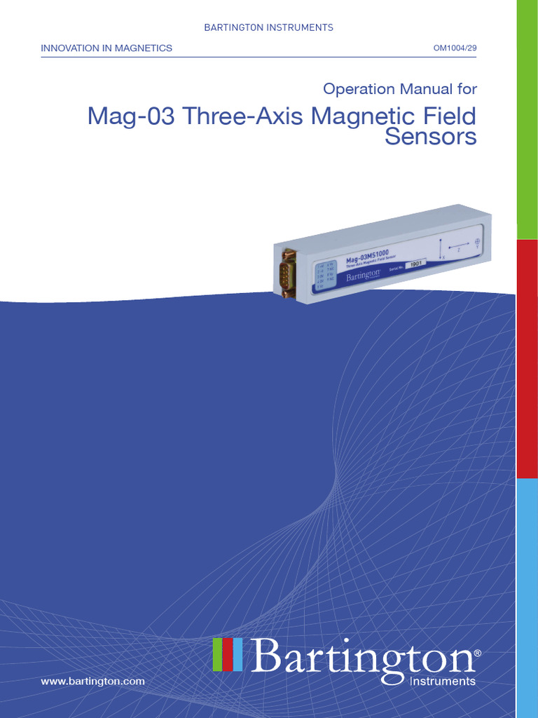 Mag-03_OM1004 | PDF | Power Supply | Magnetometer