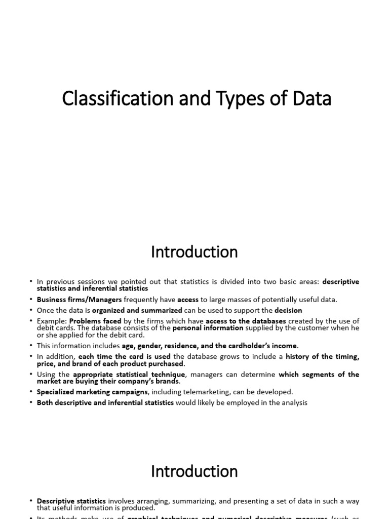 2 Types of Data | PDF | Statistics | Level Of Measurement