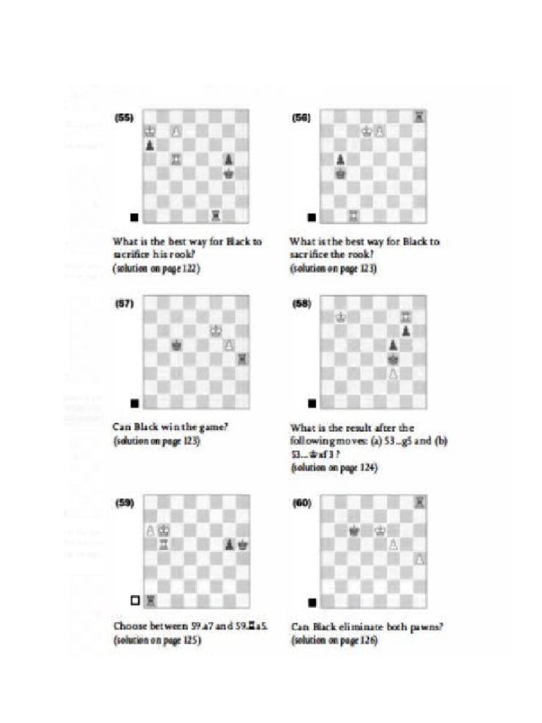 01 - Chess Homework Badri Sir For Justin | PDF