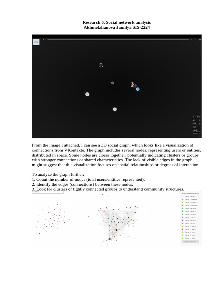 Research6. Social Network Analysis | PDF