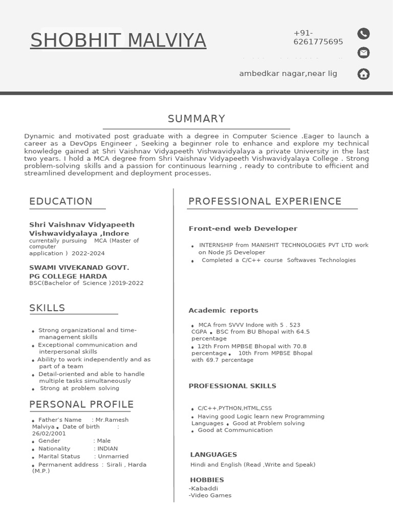 Shobhit malviya (3) | PDF | Computing | Cognition