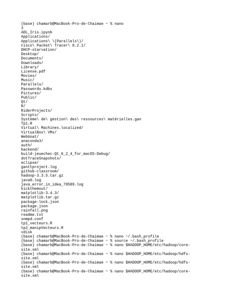 Hadoop Configuration Setup | PDF | Software Engineering | Utility Software