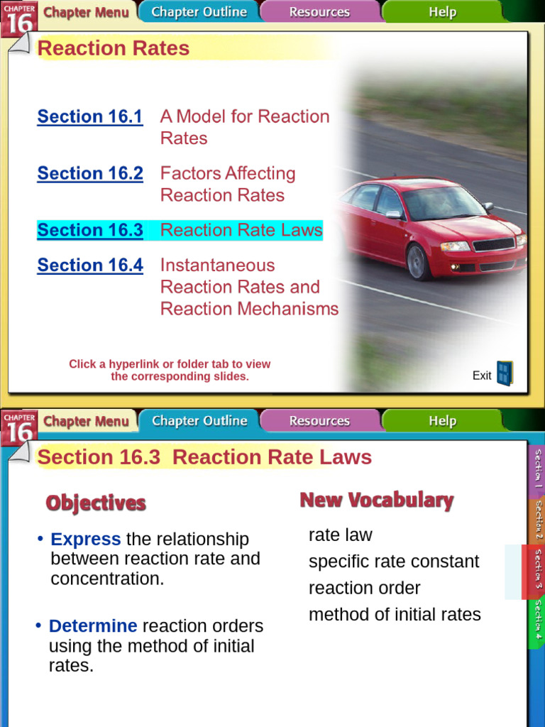 Understanding Reaction Rate Laws | PDF | Reaction Rate | Chemical Reactions