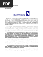 Deutsche Bank's 2025 Strategic Goals | PDF | Investing | Deutsche Bank