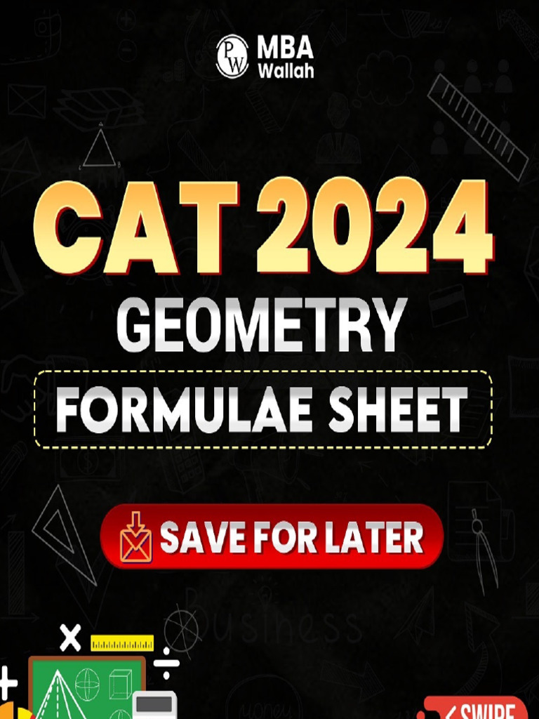 Geometry Essential Formulas | PDF