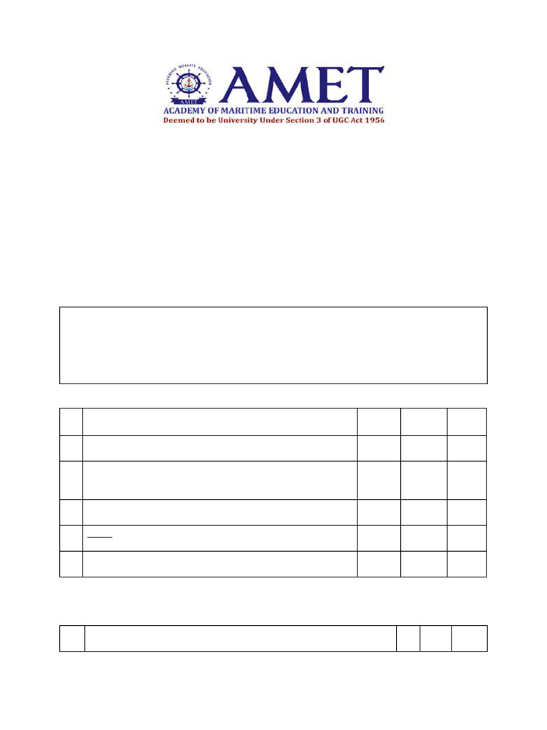 Bridge Equipment & Bridge Resource MGMT I - UDNS201 | PDF