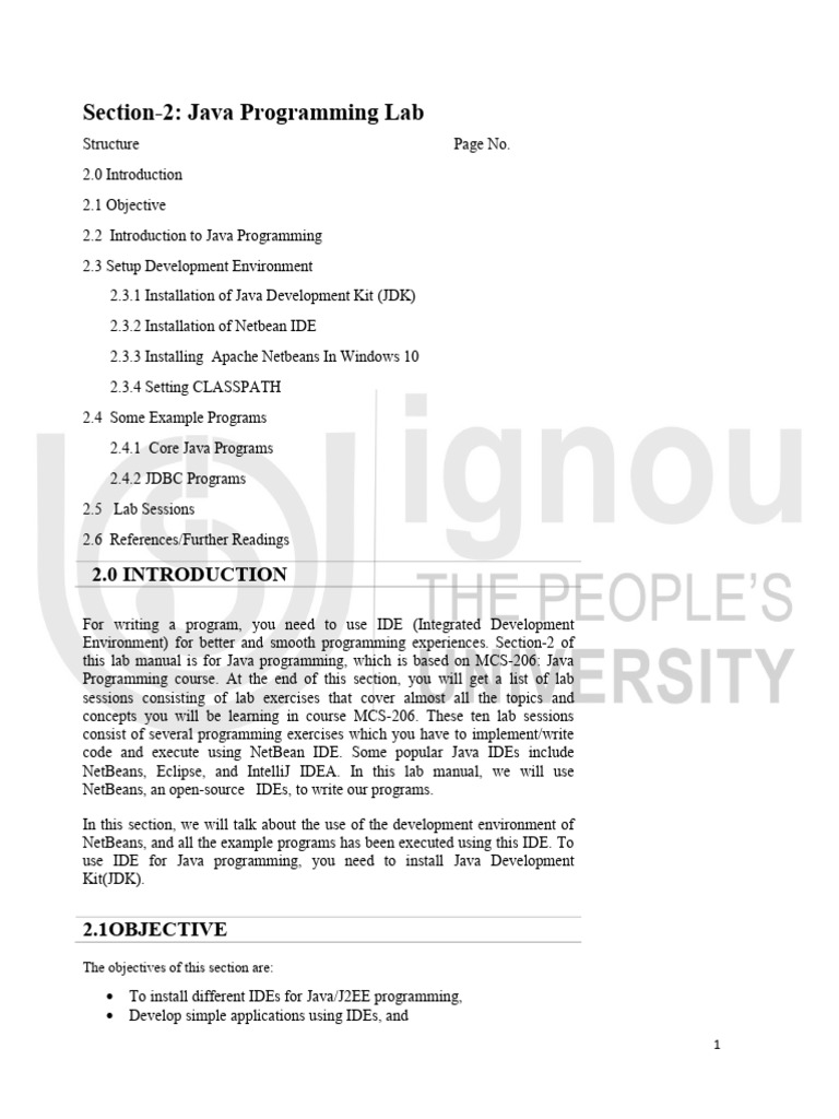 Section 2 | PDF | Java Virtual Machine | Method (Computer Programming)
