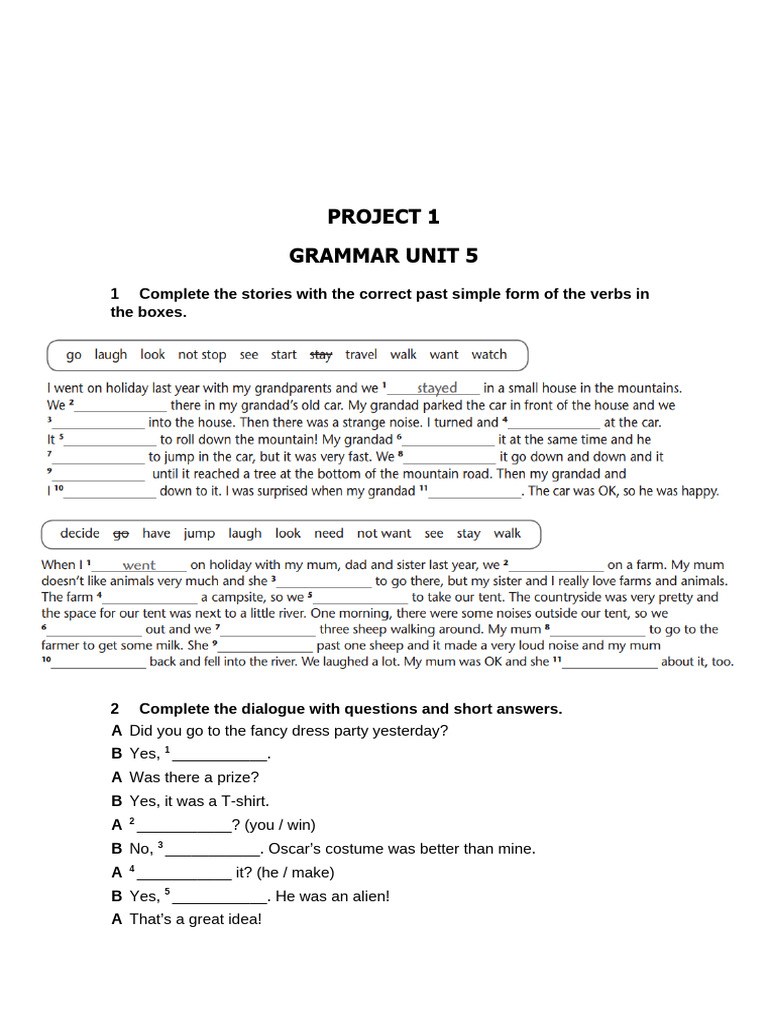 Project 1 Exam | PDF