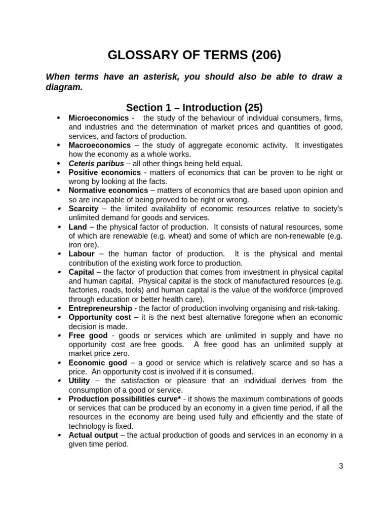 GLOSSARY OF TERMS | PDF | Taxes | Exchange Rate