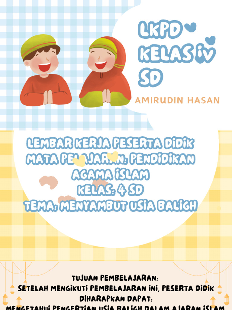 LKPD Kelas IV SD | PDF