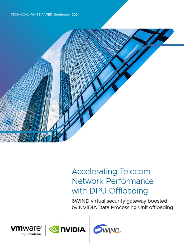 BC VMW Telco Performance Dpu Offloading | PDF | Computer Network | Central Processing Unit
