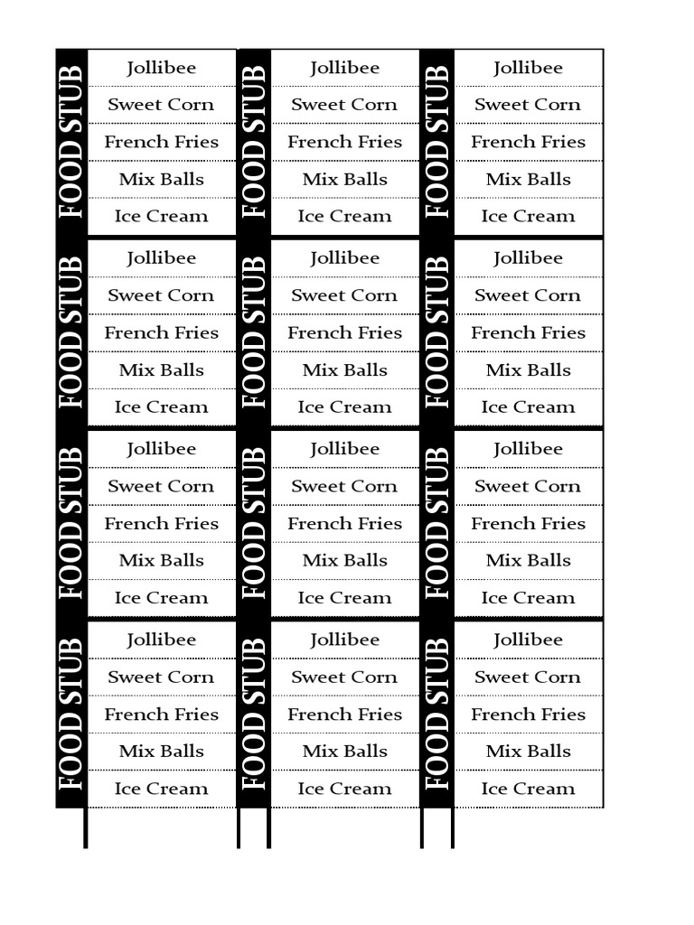 Trick orTreat-Kids Registration - XLSX - FOOD STUB | PDF