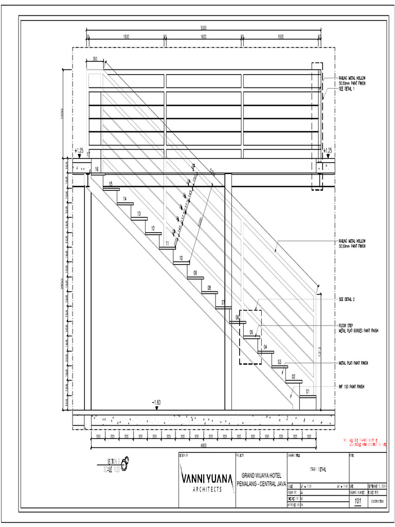 STAIR+RAMP+RAILING DETAIL-layoutfr | PDF