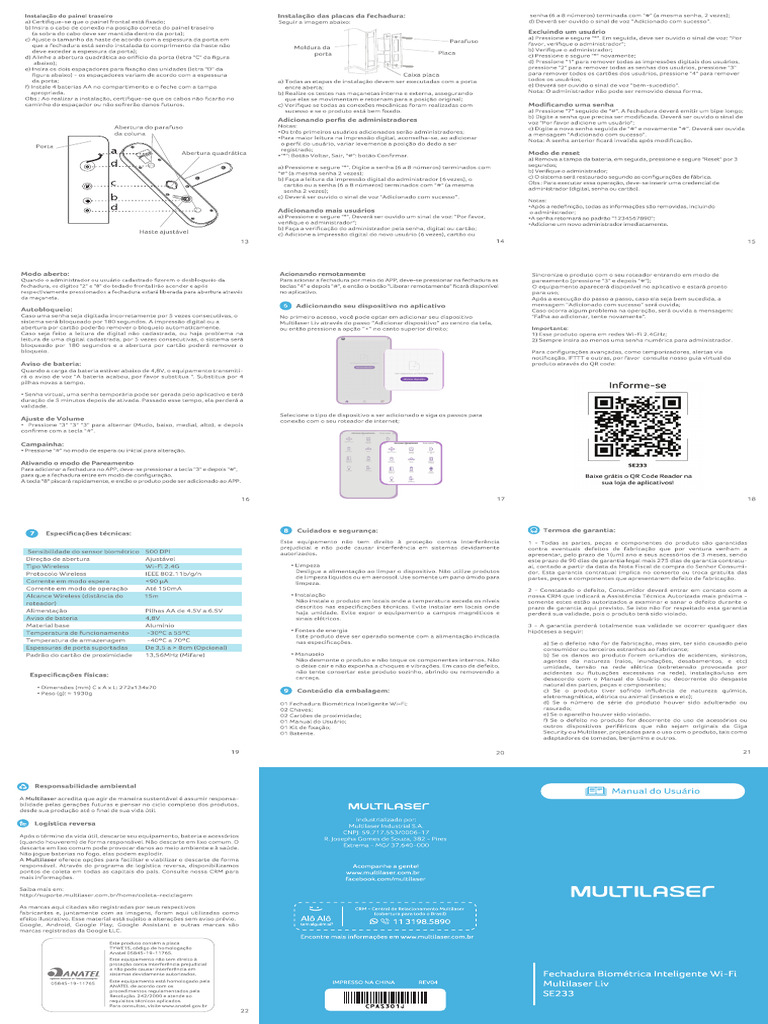 SE233 _ Manual | PDF