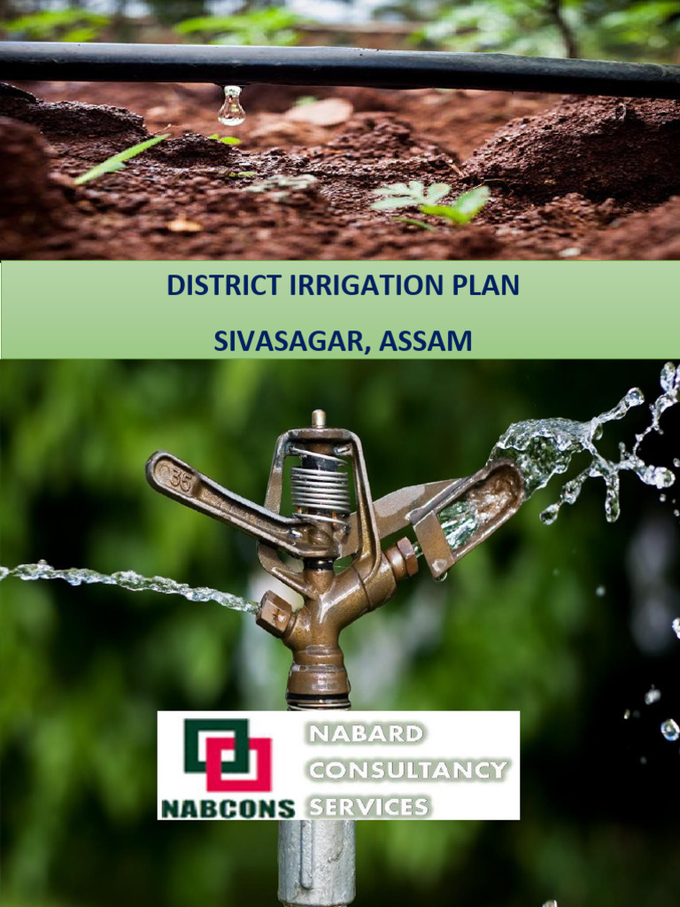 District Irrigation Plan, Sivasagar - 0 | PDF | Earth Sciences